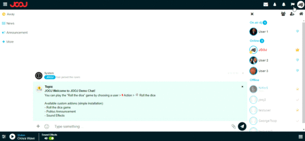 Dj Management V1.4 (CodyChat 3.1 – 3.6) - Roomalistic